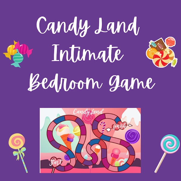 Candy Land Drinking Game - Etsy