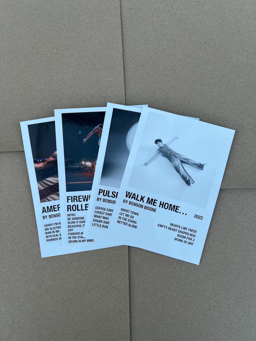 Benson Boone Album Cover Prints - Etsy UK