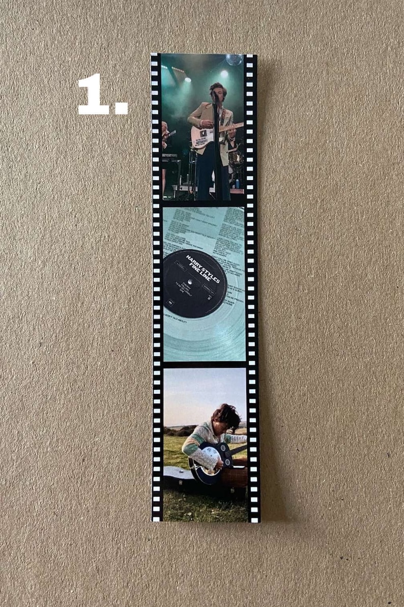 One Direction Photo Strips Bookmarks - Etsy
