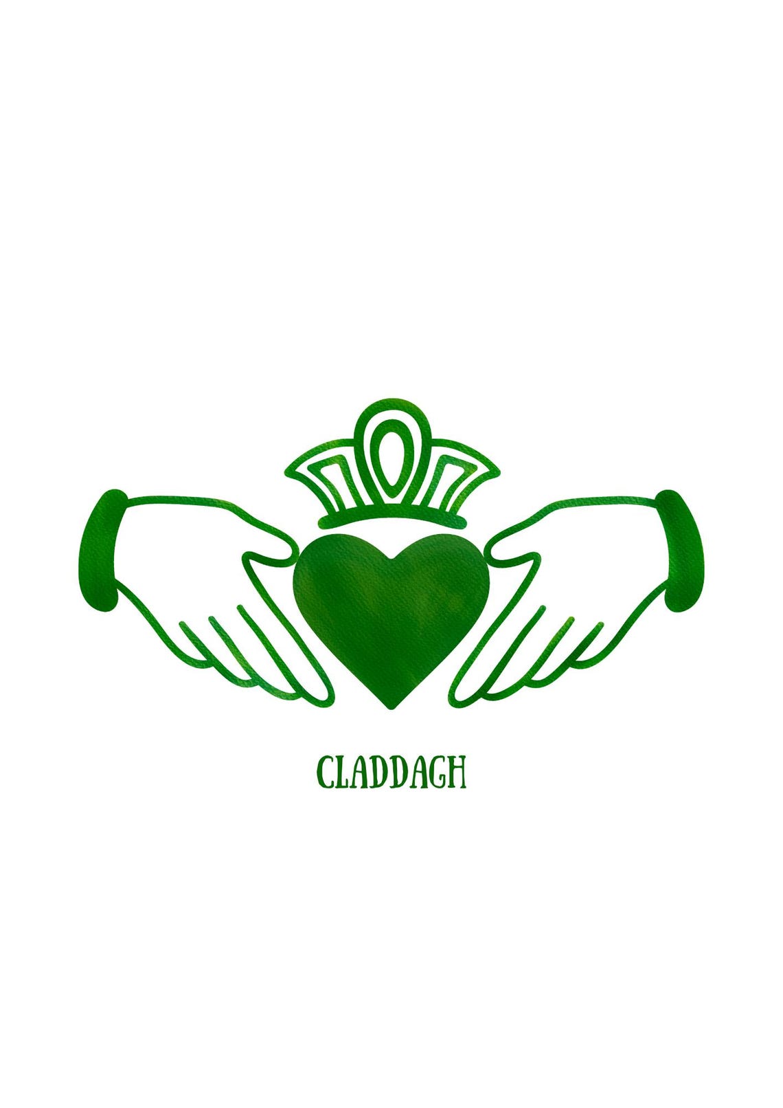 Claddagh A4 Poster - Etsy