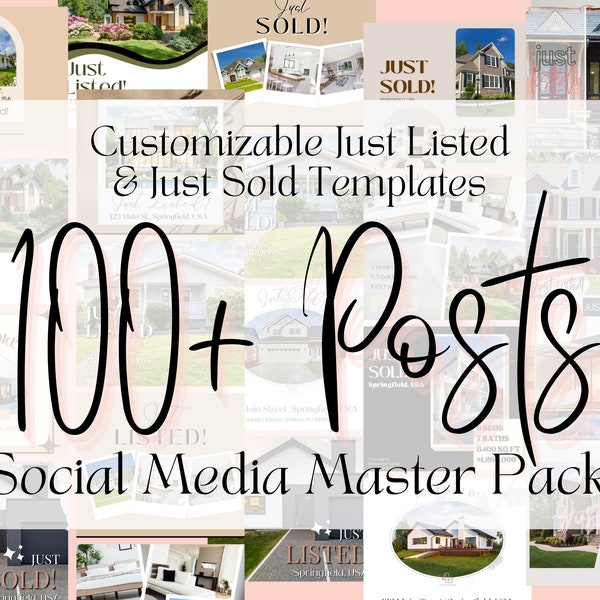 Real Estate Pending and Sold Template - Etsy