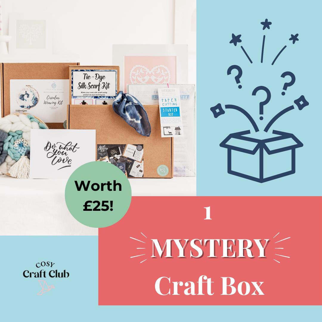 Mystery Craft Kit From Cosy Craft Club - Etsy