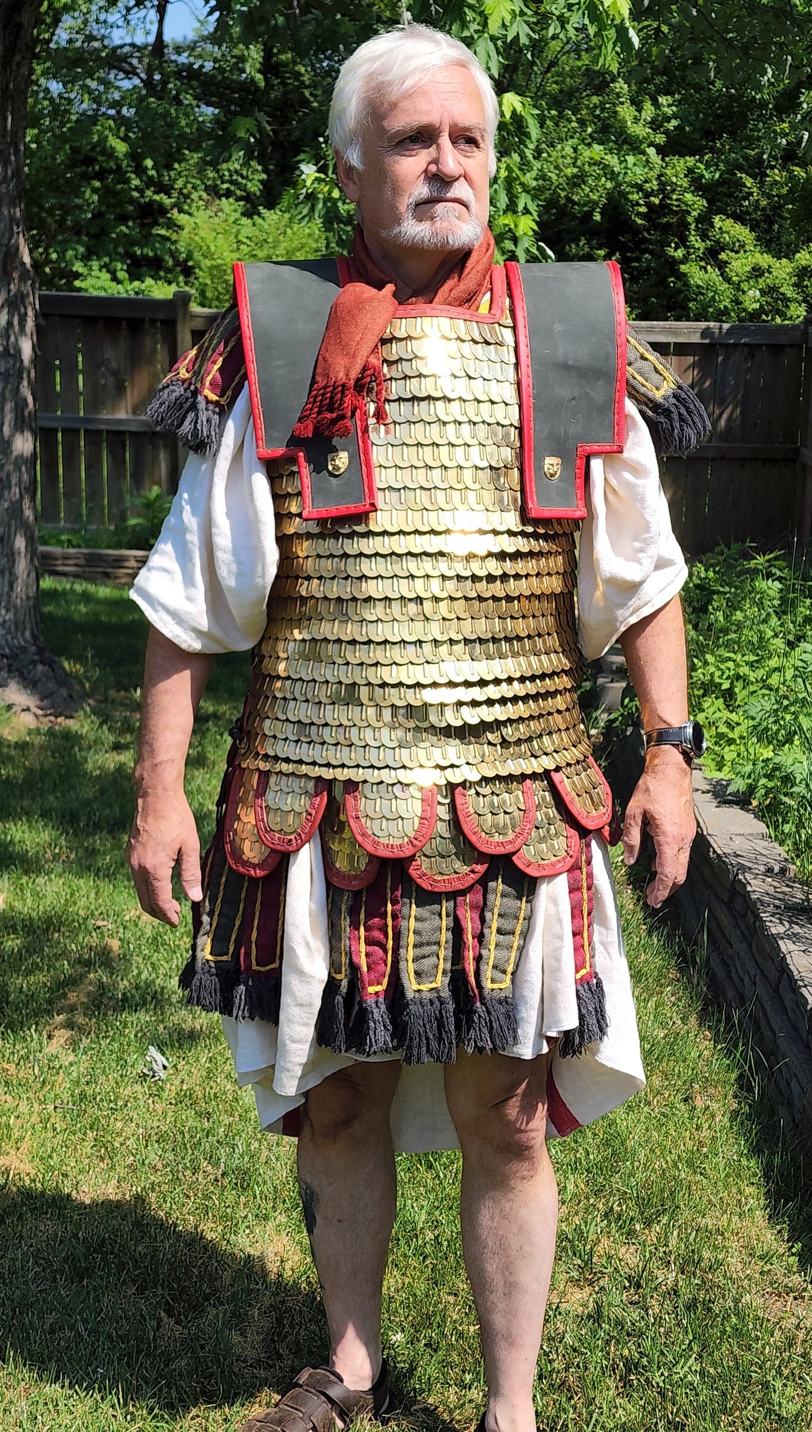 Roman Crocodile Armor