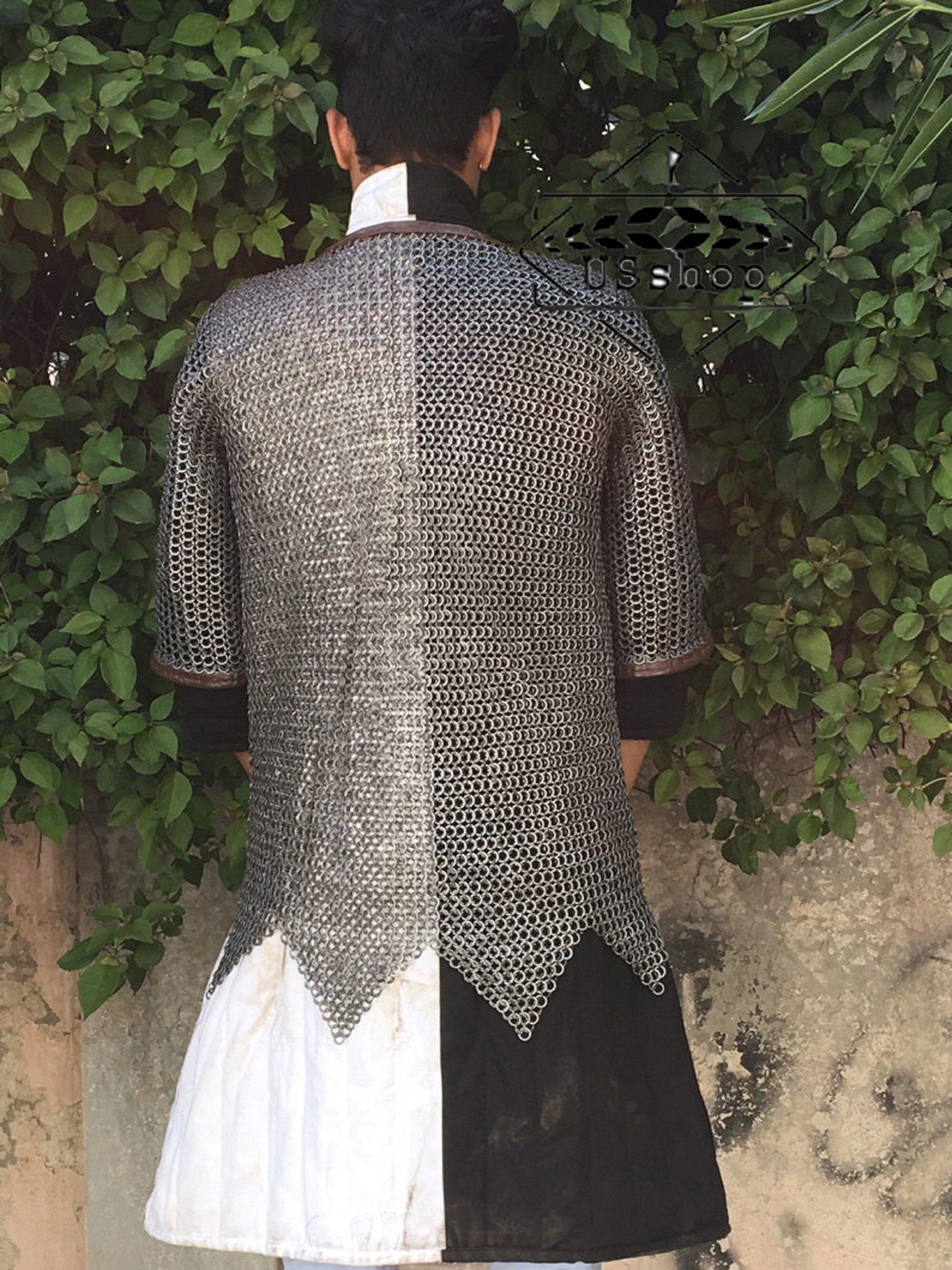 Chainmail Shirt 10 Mm Flat Riveted With Washer Shirt - Etsy