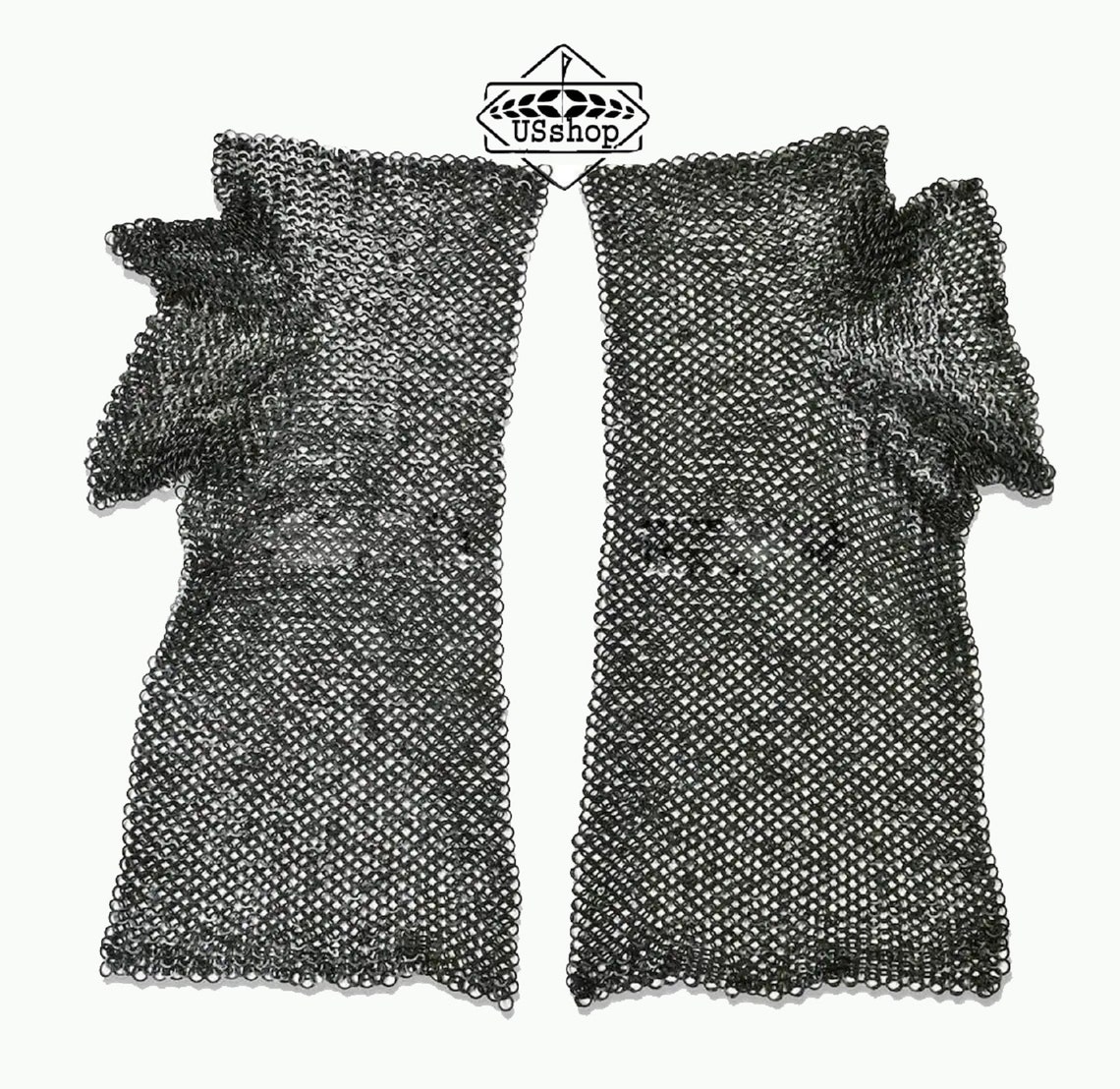 Medievalgambeson With Chainmail Voiders 9 Mm Flat Riveted - Etsy