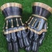 Hourglass Castillo Gauntlets Finger Medieval Functiona Large 16 G Steel ...