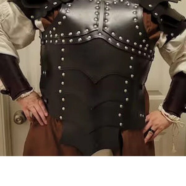 Leather Armor Men - Etsy