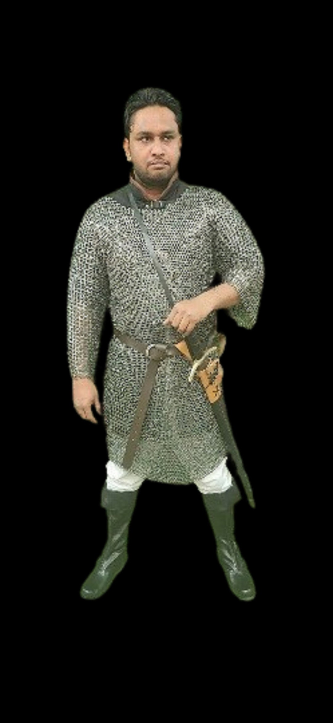 Titanium Chainmail Shirt , Medieval Armour Chainmail Shirt ,flat Ring ...