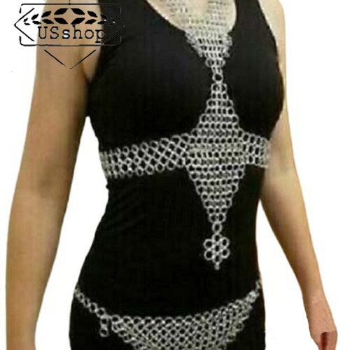 Medieval Chainmail Butted Antique Belly Dancer Belt SCA LARP - Etsy