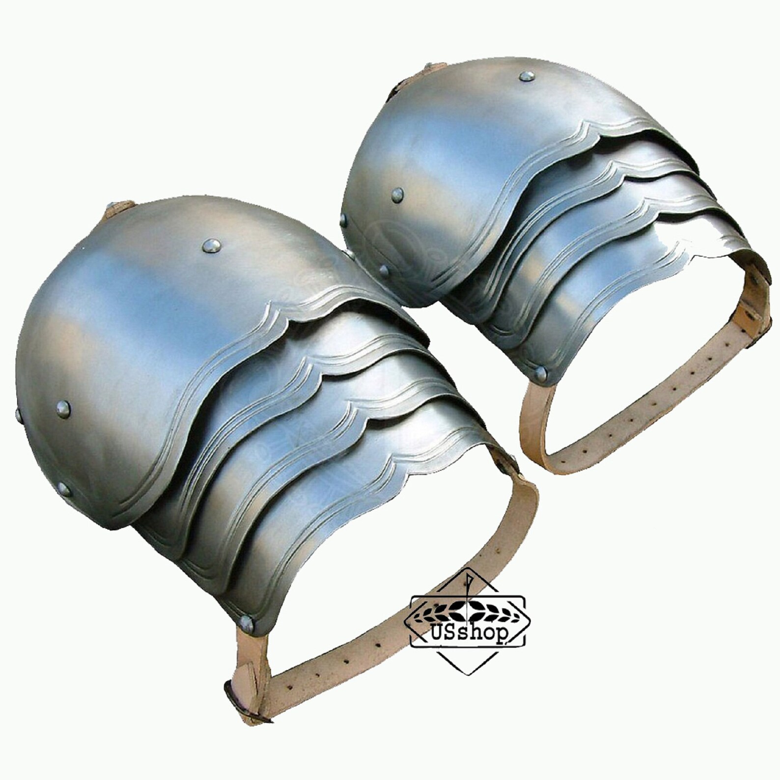 Medieval Pauldrons Arm Steel Pauldrons Sca Armor Steel - Etsy