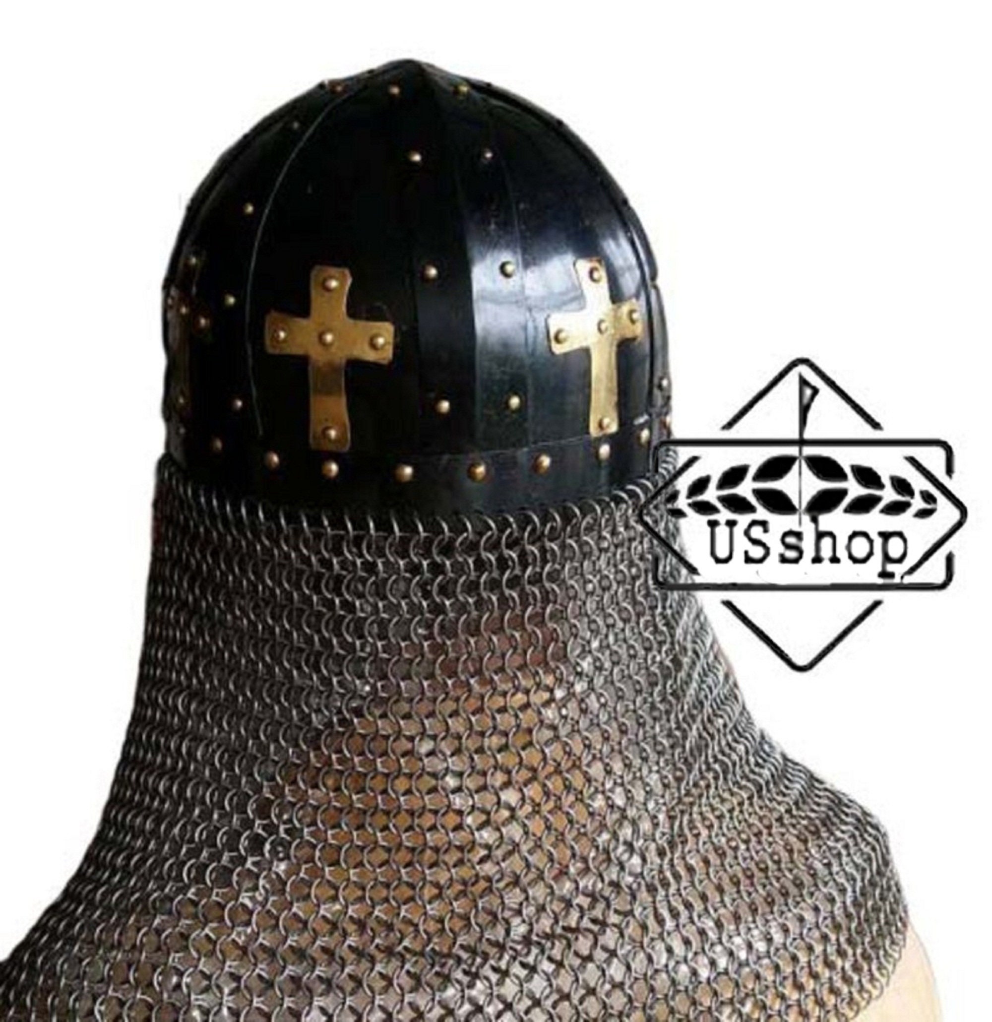 New Black Battle Ready Crusader Face Plate Spectacle - Etsy