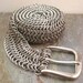 Stainless Steel Chainmaille Belt, Chainmail Belt, Viking Chainmail Belt ...