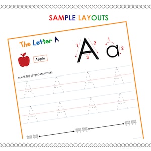 26 + 3 Printable Upper and Lower Case Alphabet Letters | Tracing ...
