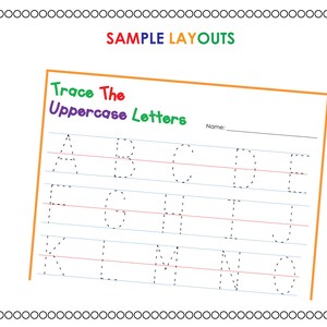 26 + 3 Printable Upper and Lower Case Alphabet Letters | Tracing ...