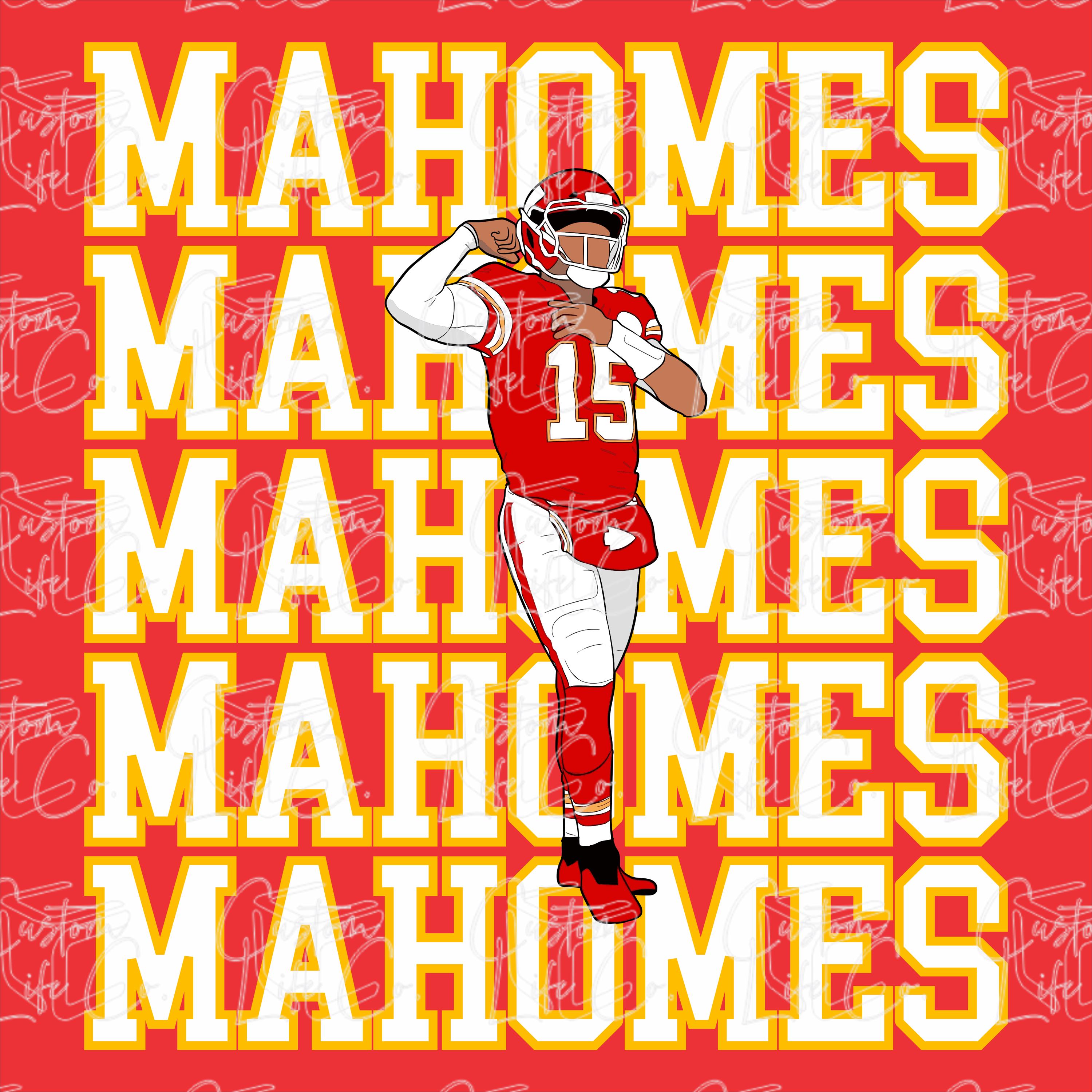 Patrick Mahomes | Kansas City Chiefs Football | Digital Download | DTF ...