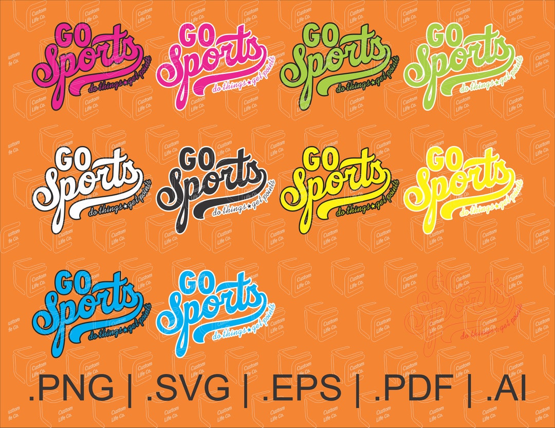 Go Sports Do Things Get Points Funny Retro Transparent PNG SVG EPS ...