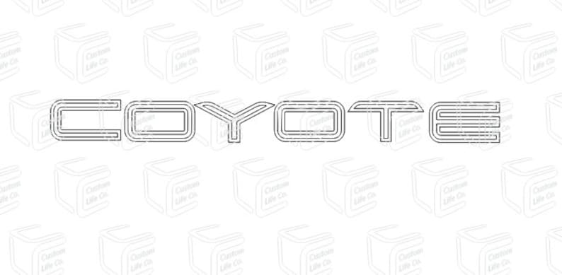 Coyote Font SVG, PNG - Digital File - Funny Saying - DIY Gifts - Laser ...