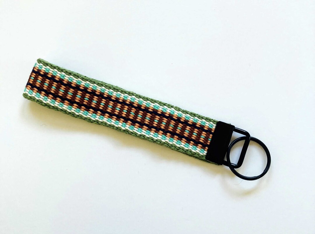 Inkle-woven Key Fob in a Saami Pattern - Etsy