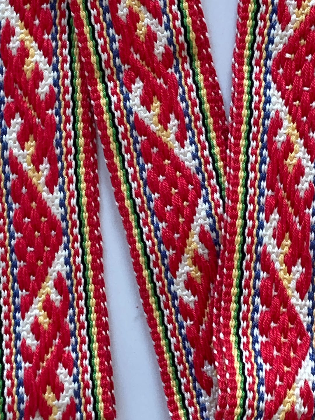 Inkle-woven Band in a Saami Pattern - Etsy