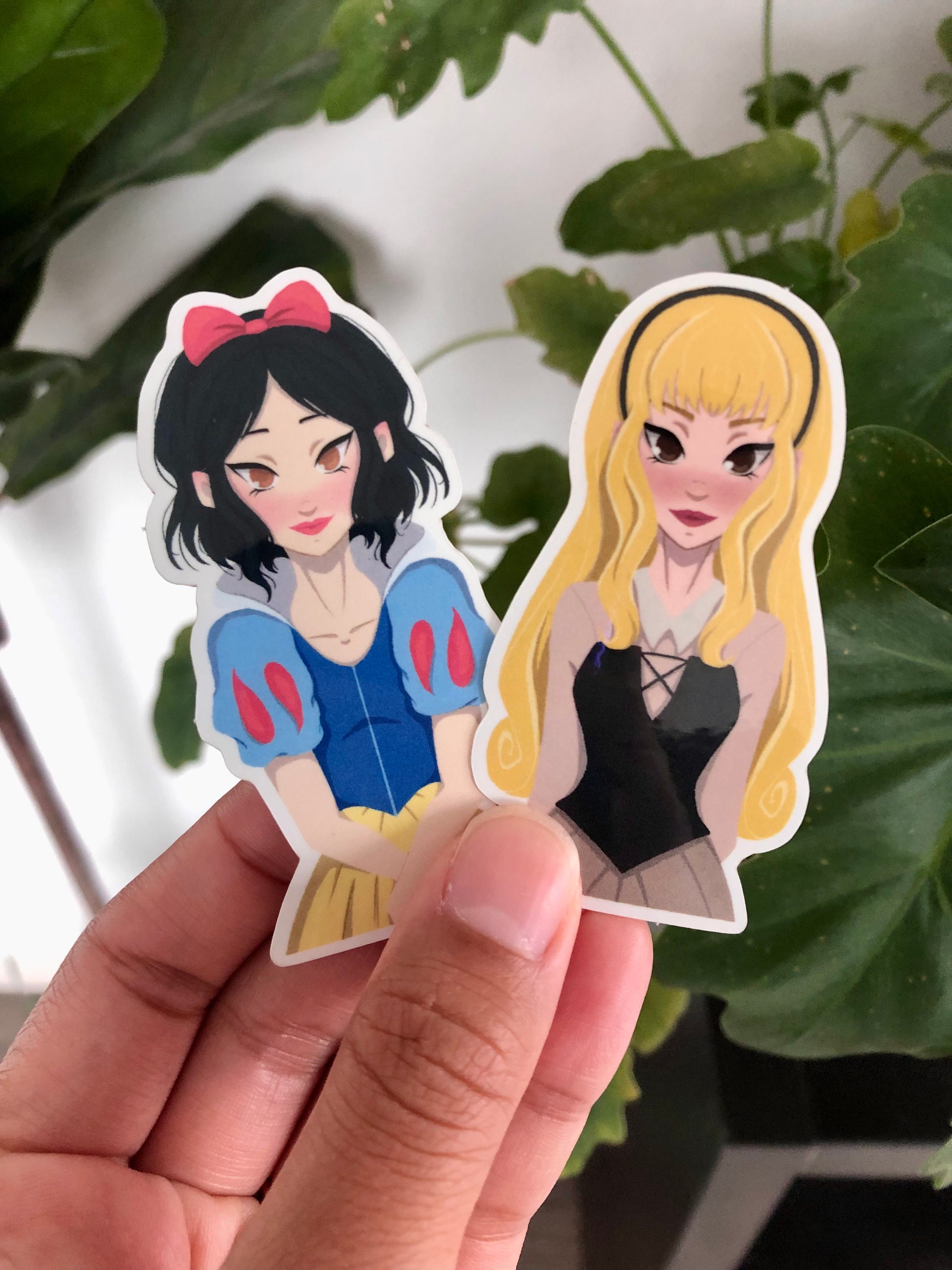 Snow White Sticker Disney Princess Decal Snow White and | Etsy