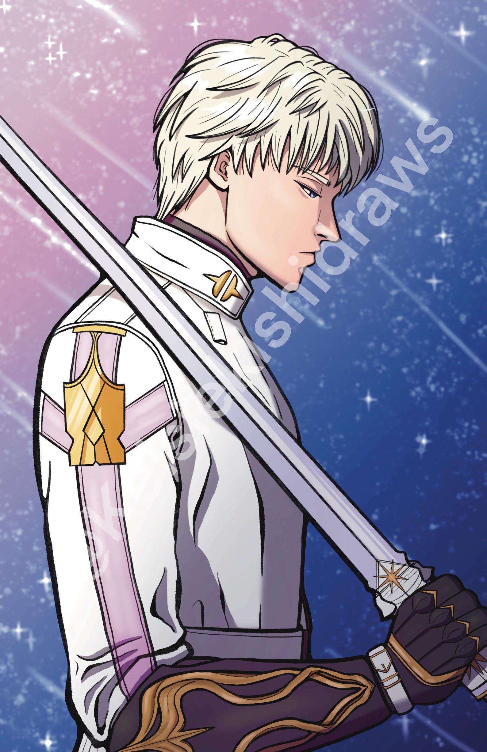 Xavier Love and Deepspace 11x17 Poster - Lightseeker Myth LADS Art Print - Etsy