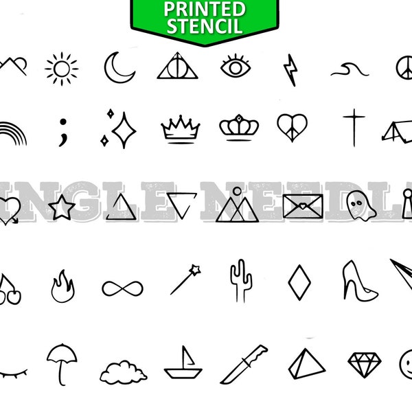 Mini Tattoo - Etsy
