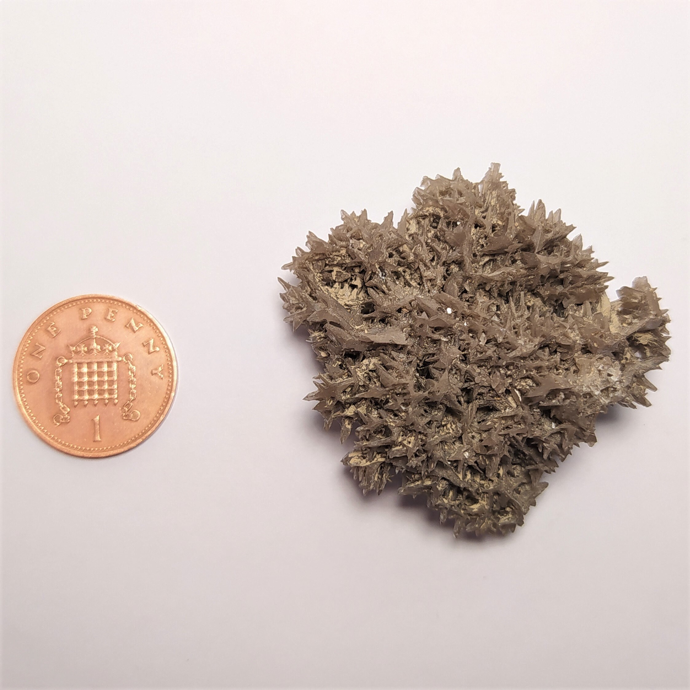 Cerrusite Mineral Specimen - Rare Crystal Cluster, Collector's Stone - Etsy