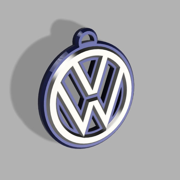 Volkswagen Keychain - Etsy UK