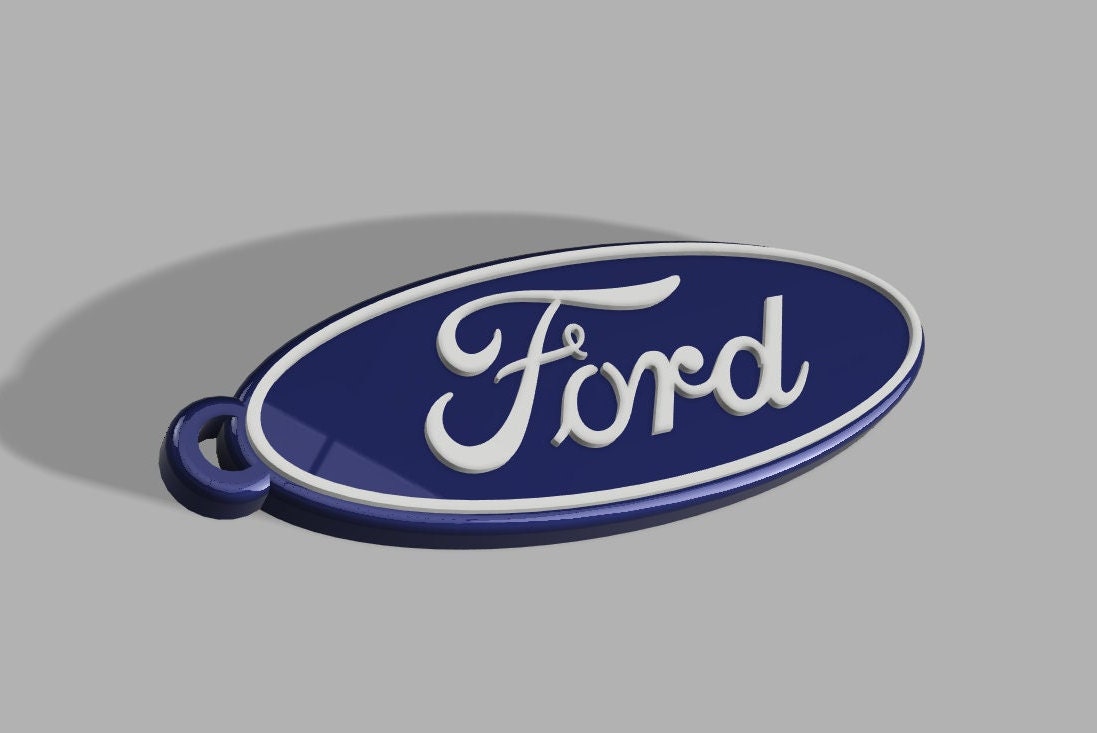 Ford Logo 3d