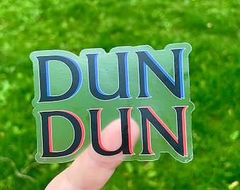 Dun Dun Law and Order SVU Sticker - Etsy Australia