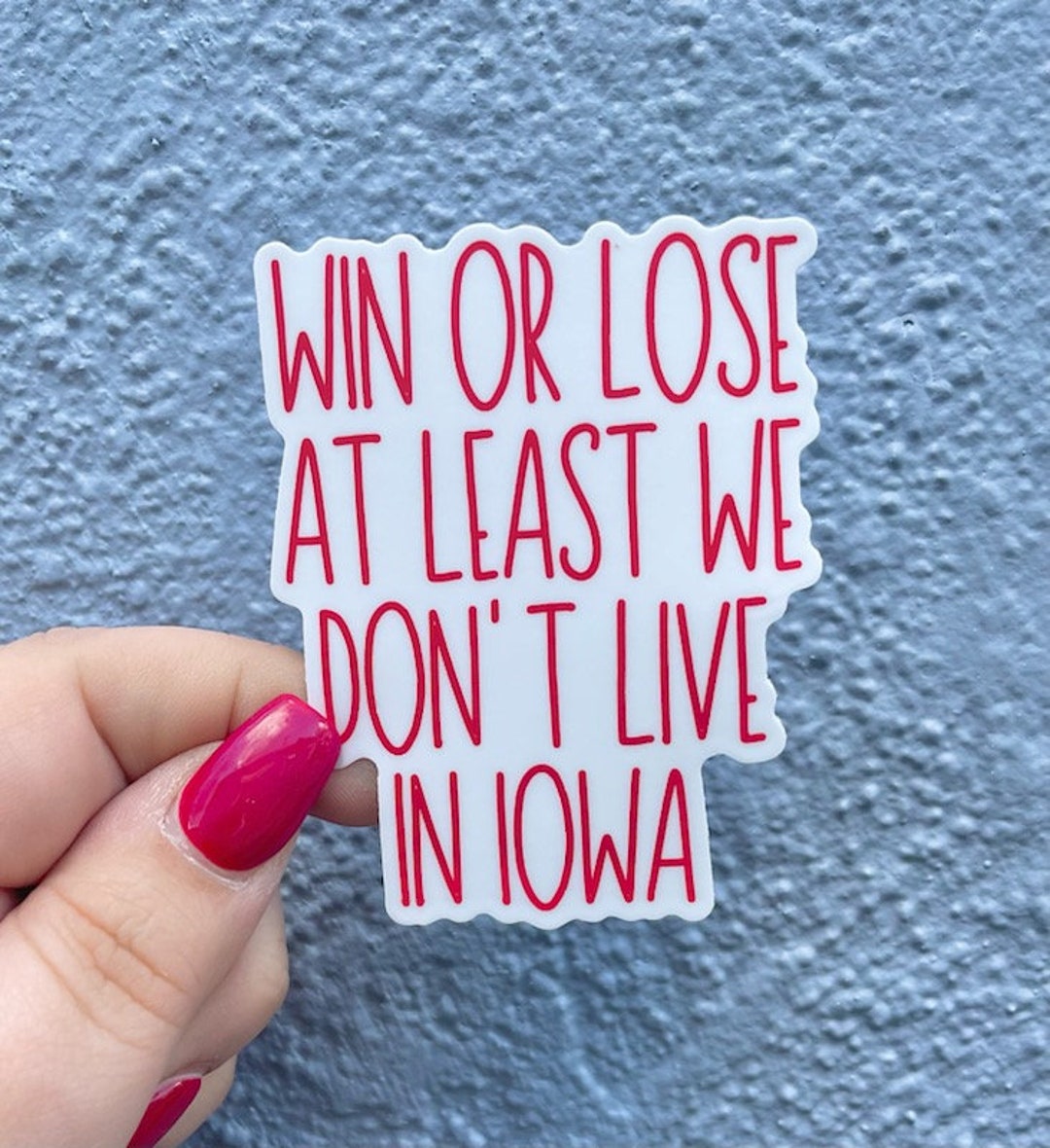 Nebraska Football Sticker | Iowa Hate Week Sticker | Huskers Sticker ...