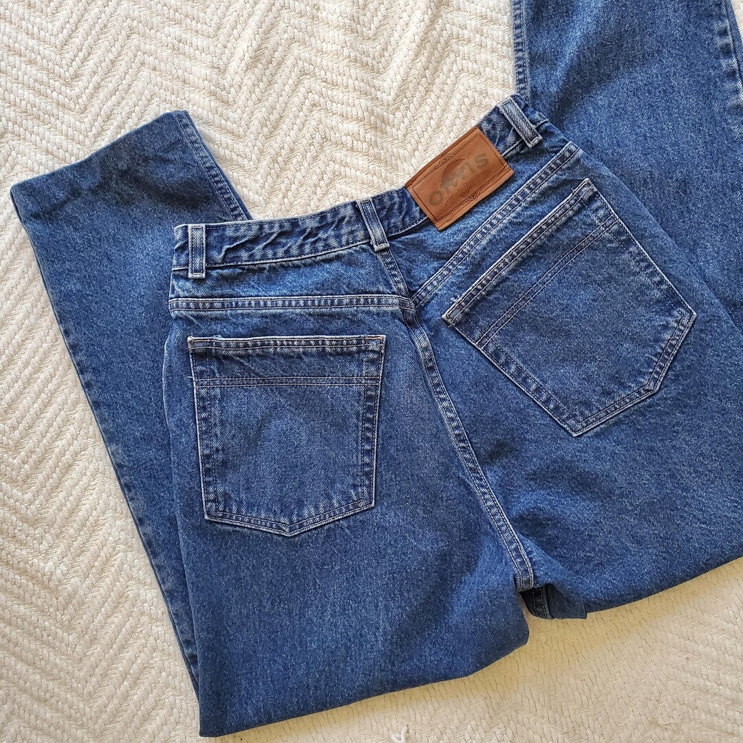 Vintage Orvis Western Denim Mom Jeans High Waist Straight Leg - Etsy