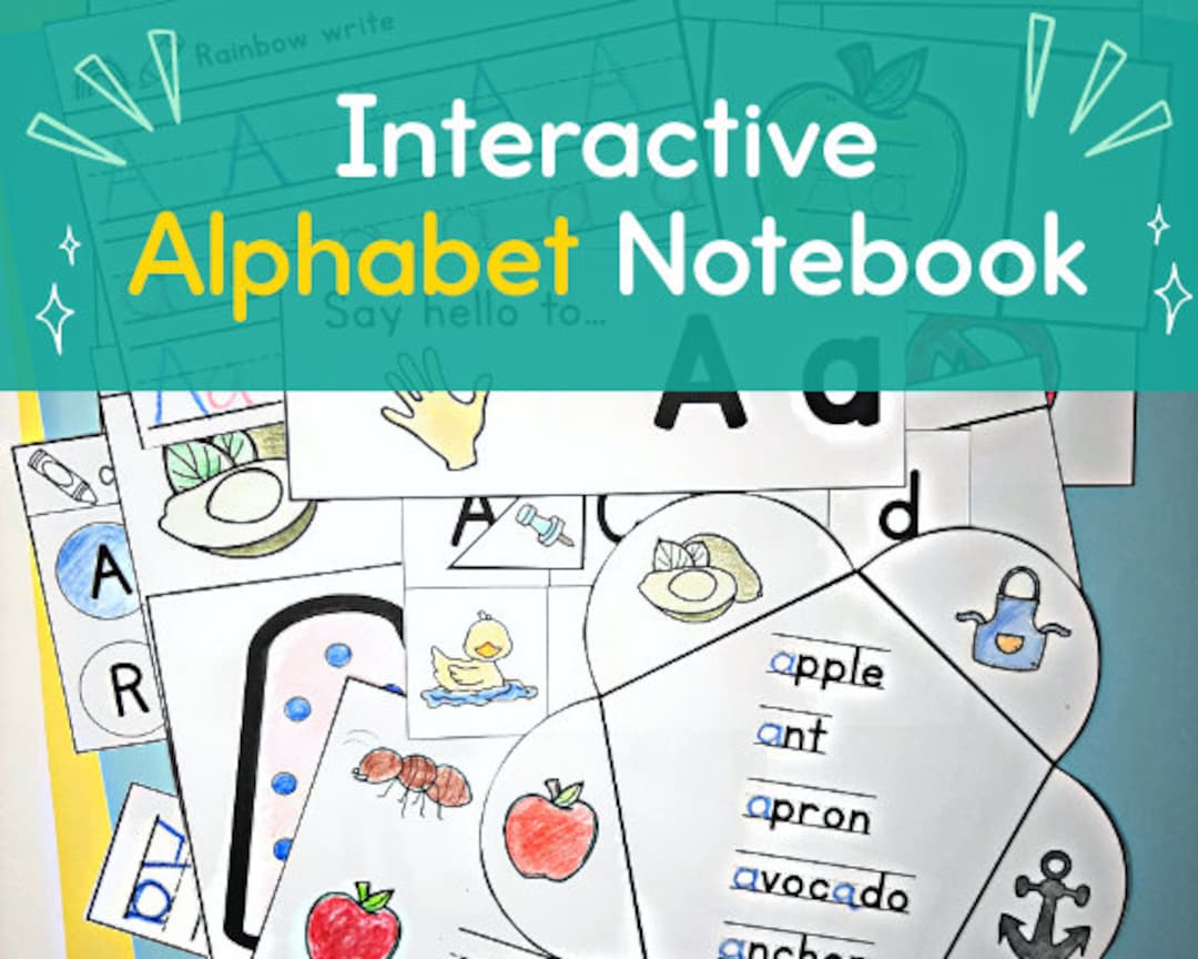 Alphabet Interactive Notebook - Etsy