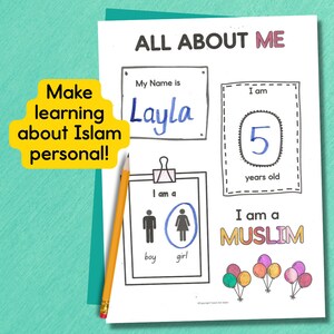 My First Islamic Activity Book - Etsy