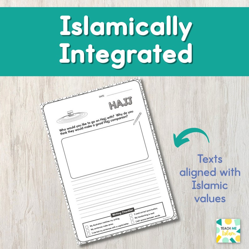 Writing Prompts for Muslim Kids - Etsy