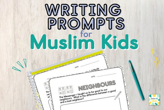 Writing Prompts for Muslim Kids - Etsy