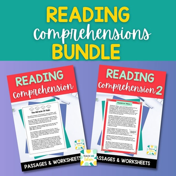 Reading Comprehensions Bundle | Etsy