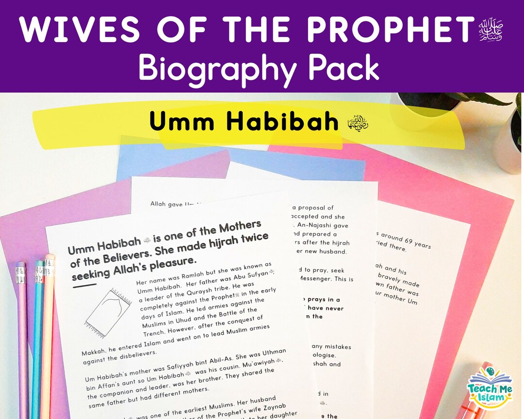 Umm Habibah (may Allah Be Pleased With Her) - Mothers of the Believers ...