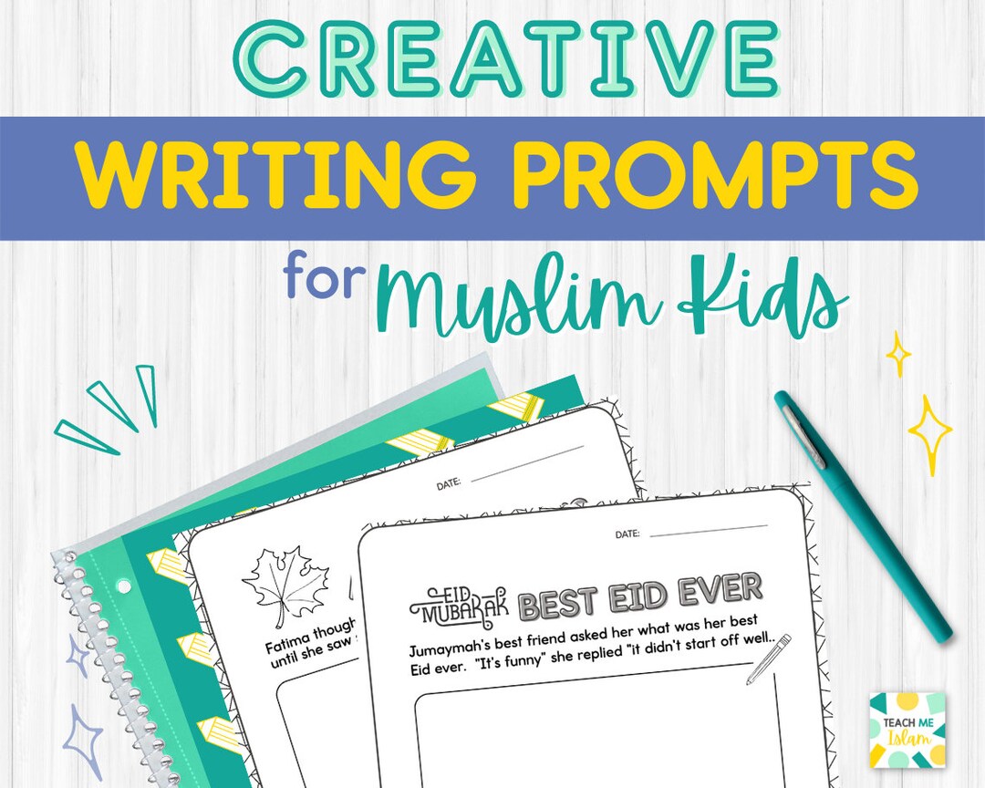 Creative Writing Prompts for Muslim Kids - Etsy