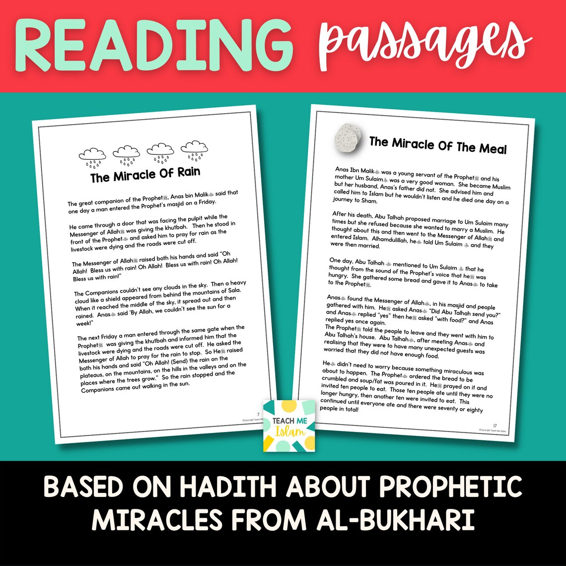 Islamic Reading Comprehension - Etsy