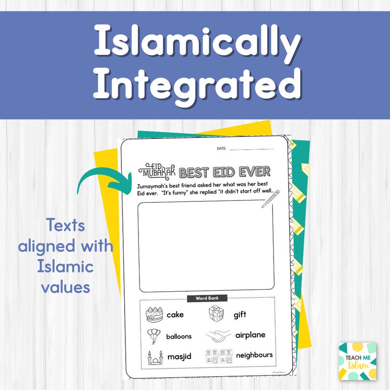 Creative Writing Prompts for Muslim Kids - Etsy