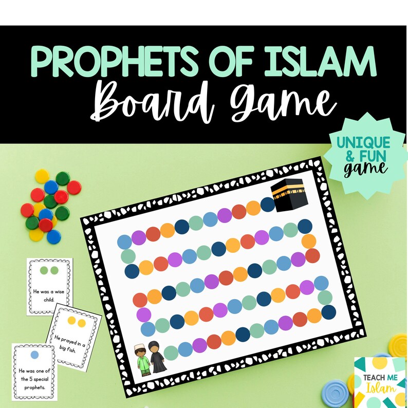 Islamic Prophets Board Game - Etsy