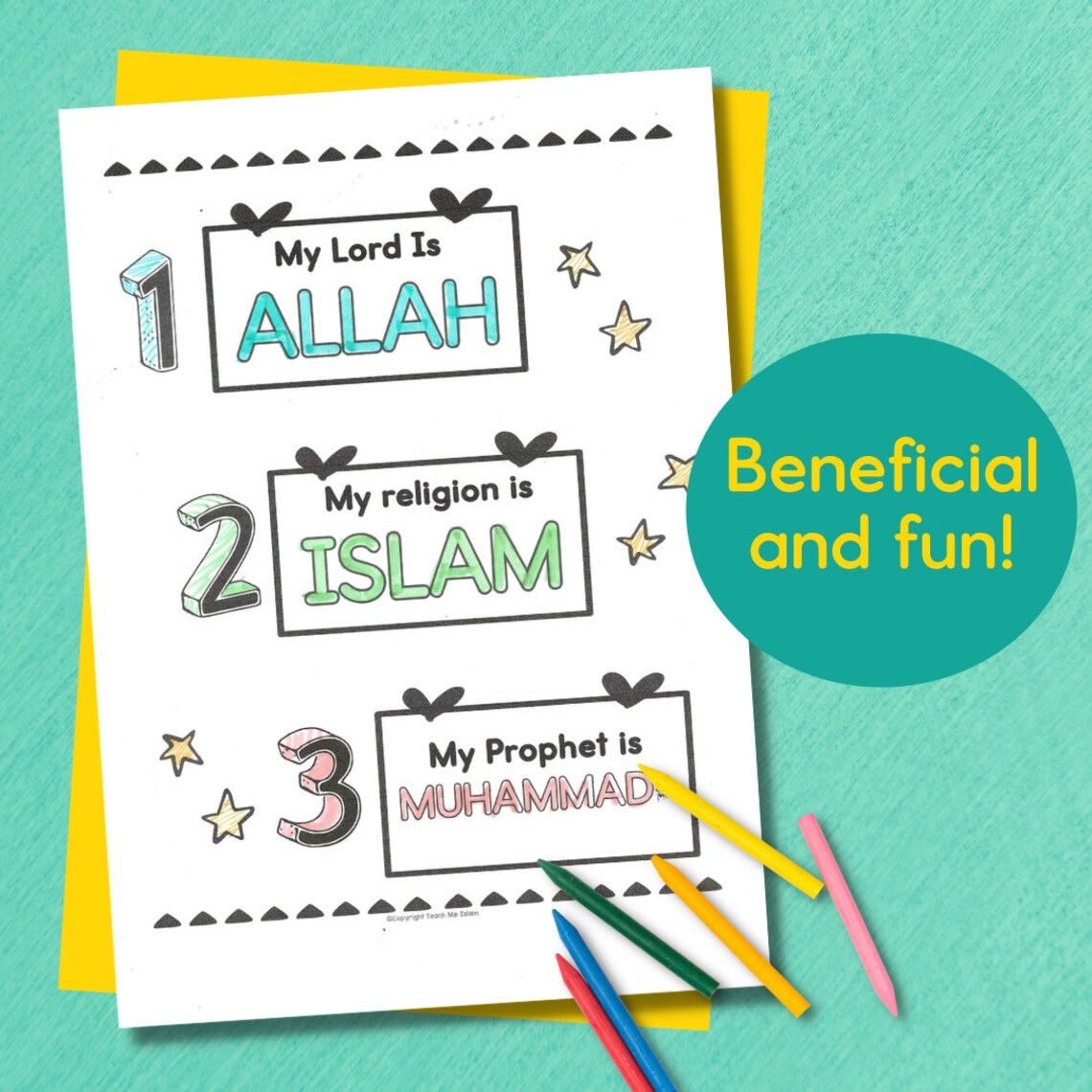 My First Islamic Activity Book - Etsy
