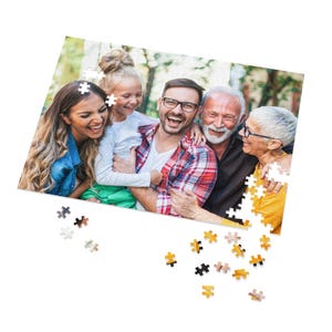 Custom Photo Puzzle, Personalized Photo Puzzle, Anniversary Gift ...