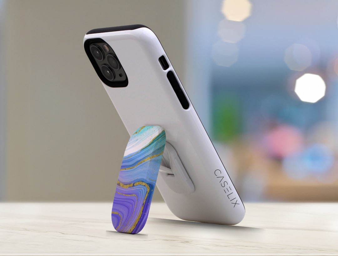 Premium Universal Phone Grip Holder for Secure and Hands-free Usage ...