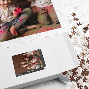 Custom Photo Puzzle, Personalized Photo Puzzle, Anniversary Gift ...