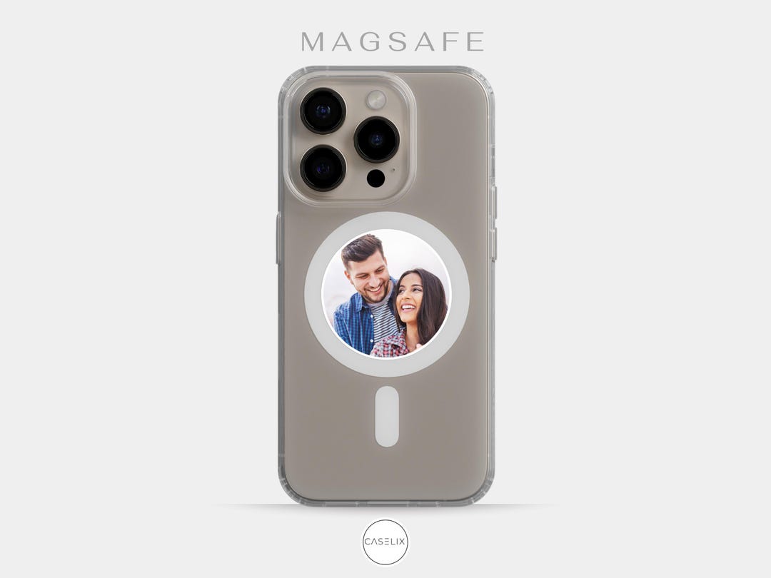 Magsafe Clear Case Custom Photo Personalized Phone Case Custom Picture ...