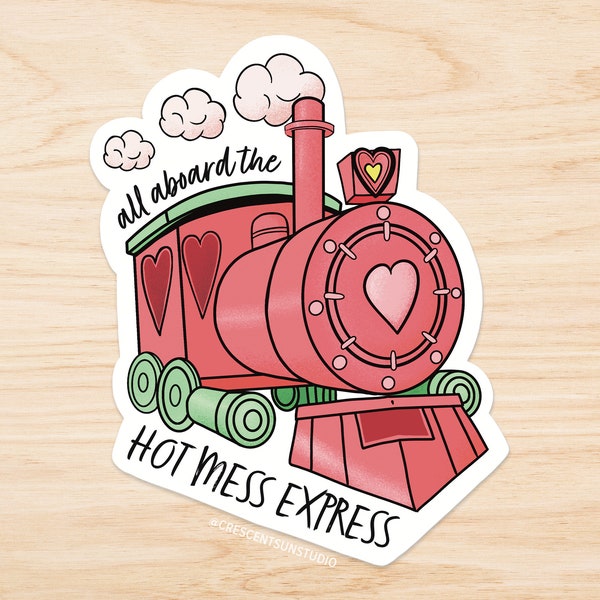 Train Sticker - Etsy