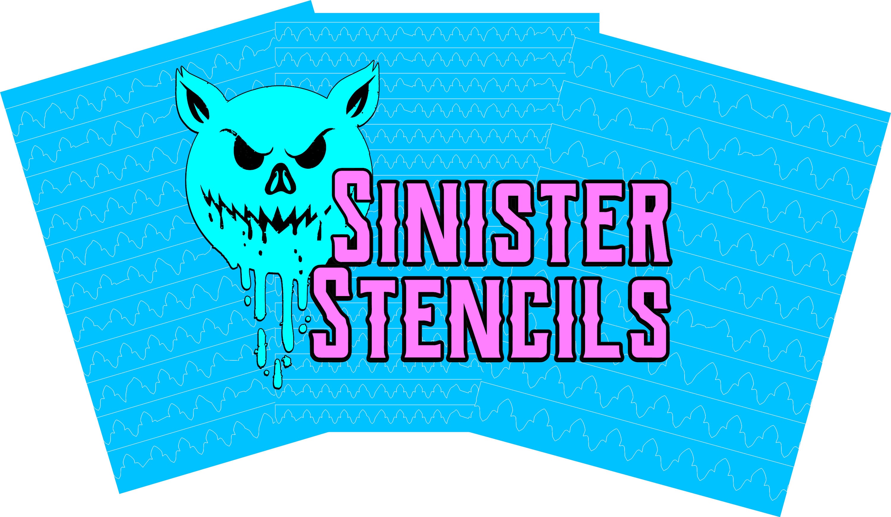 Airbrush Paint Stencil - Battle Dragon Adhesive, Reusable Kit for ...