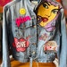 Just IN Glam Pop Art Denim Jacket Front and Back Designs - Etsy